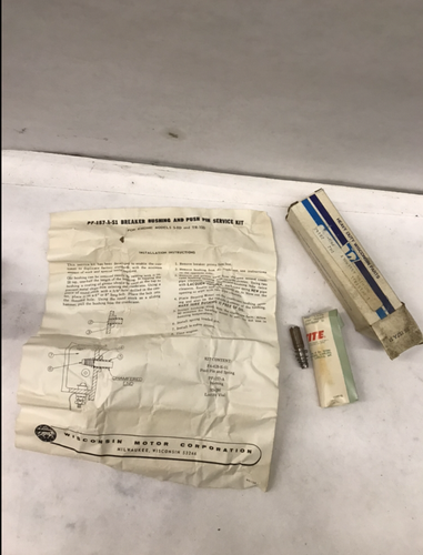 Wisconsin S8D TR10D Breaker Bushing & Push Pin Service Kit Part No ...