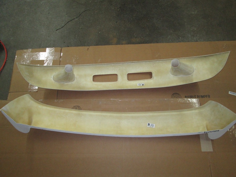 New Fiberglass Sebring Race Front Spoiler & Rear Valance MGB 1963-1974 ...