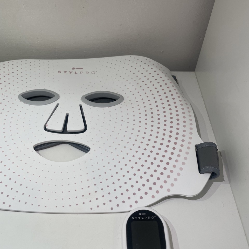 STYLPRO Wavelength LED Face Mask - 4 Modes - High Power LEDs - White ...