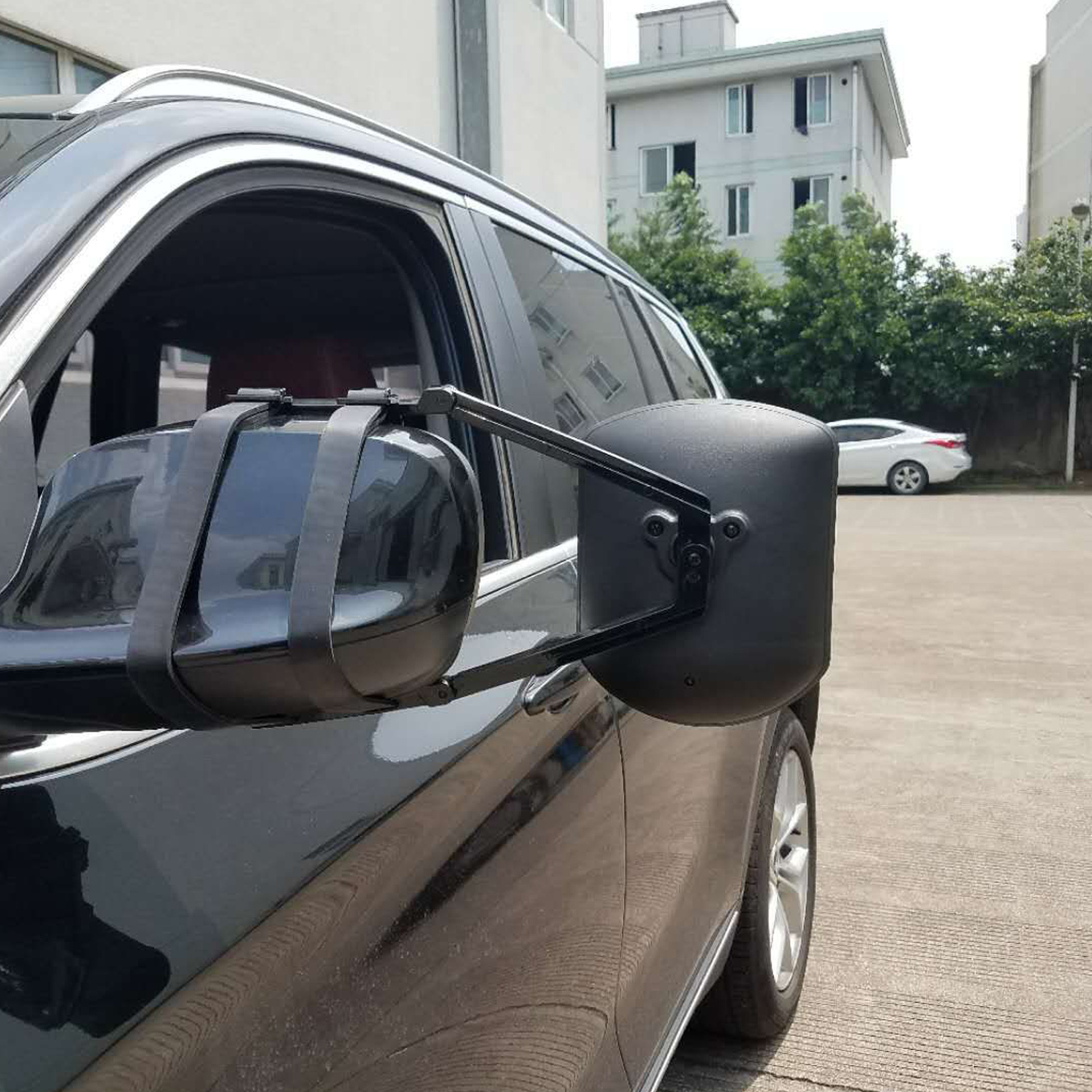 Extended Mirrors Trailer Tow Mirror Extension Universal Car Blind Spot ...