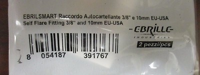 EBRILLE 3/8" SELF FLARE FITTING EBSMART38 | eBay