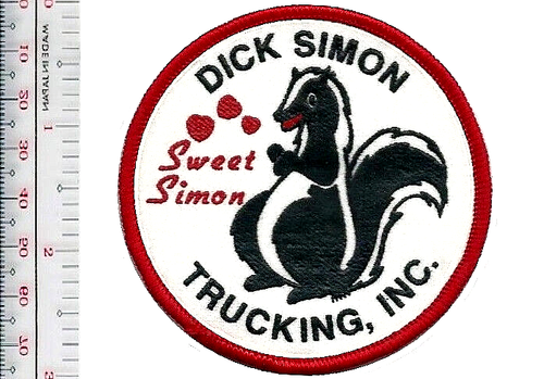 Vintage Trucking Dick Simon Trucking Inc Sweet Simon Promo Patch | eBay