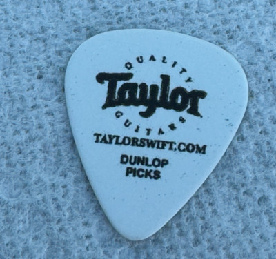 TAYLOR SWIFT Guitar Pick 2008 FEARLESS Tour Stage Plectrum Our Song ...