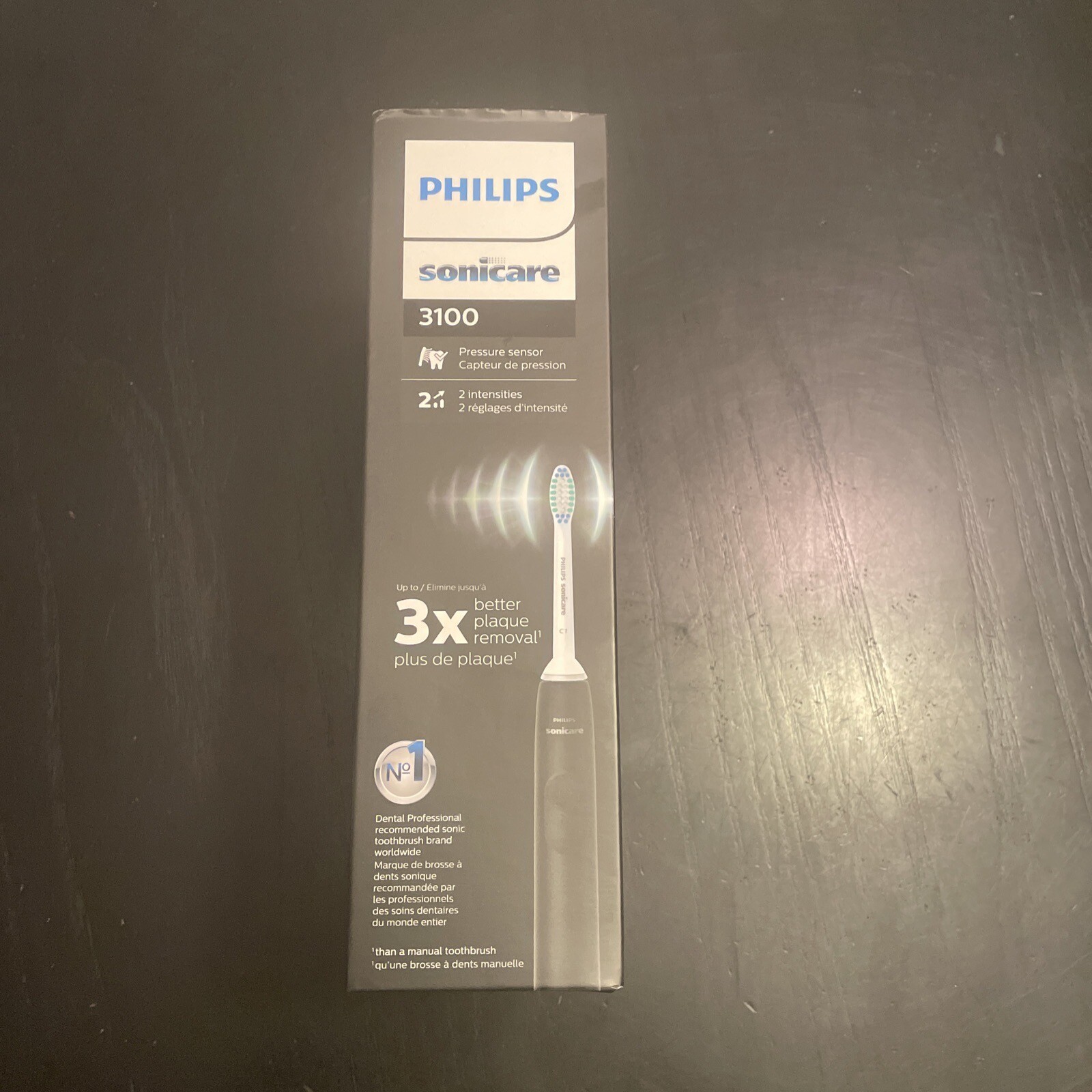 Philips Sonicare 3100 Electric Toothbrush - HX368104 (Black) for sale ...
