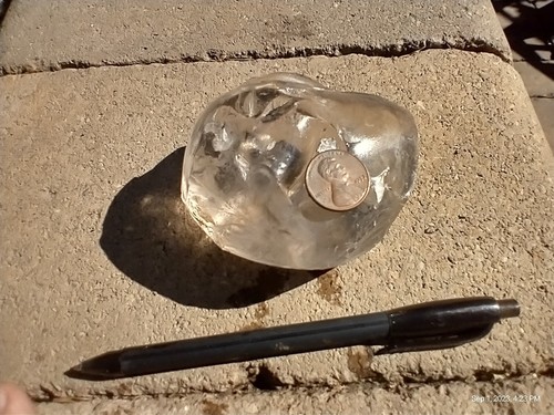 Glass Rock Slag clear color Chunk Aquarium Landscape Garden Yard 355 Gr ...