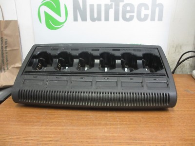 Motorola Impres WPLN4108BR 6 slots Multi-Unit Rack Charger | eBay