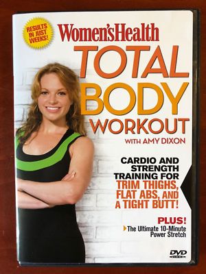 NEW! Womens Health Total Body Workout with Amy Dixon (DVD, exercise ...