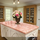 quartz Kitchen Countertops/quartz island top/ rose quartz Countertops ...
