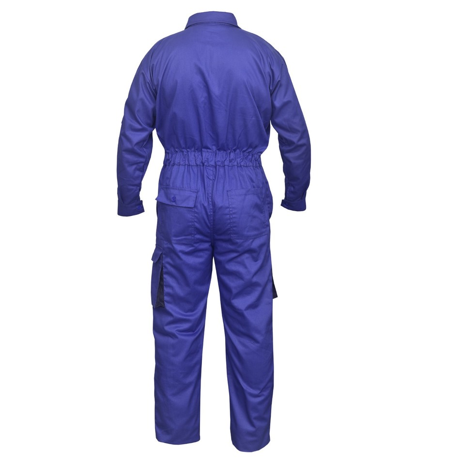 Work Wear Men's Overalls Boiler Suit Coveralls Mechanics Boilersuit ...