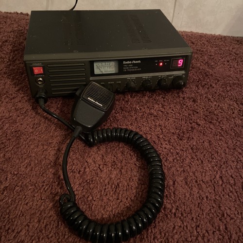 Radio Shack TRC-495 CB Base Station Transceiver 40 Channel Radio ...