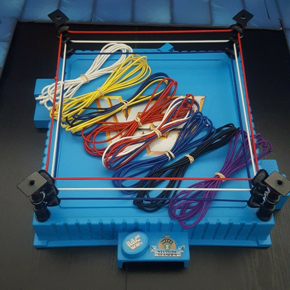 Replacement Ropes for WWE Wrestling Figure Rings Mattel Hasbro LJN AEW ...