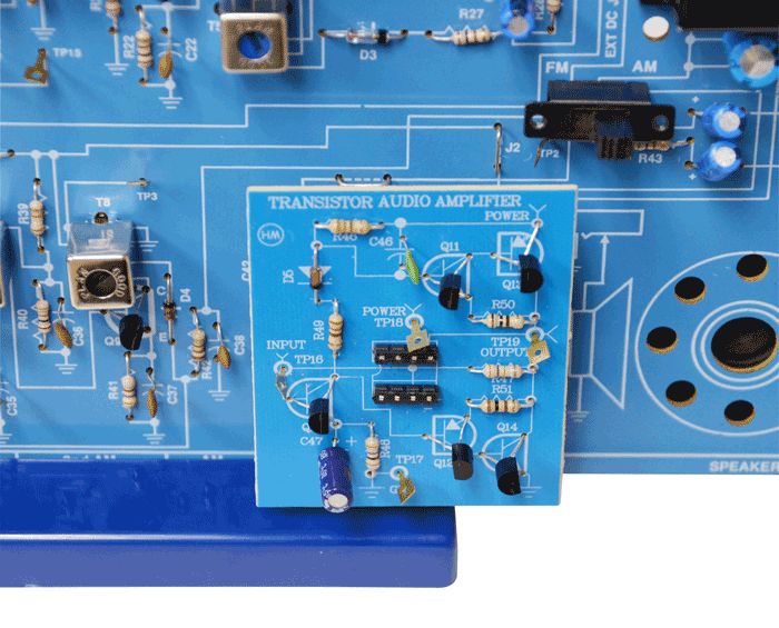 Elenco AM/FM-108CK Transistor Radio Kit - Blue for sale online | eBay