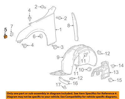 GM OEM 10-23 ATS Cab Rocker Panel-Rocker Reinf Nut 11610544 | eBay