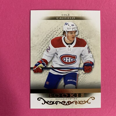 🐶 2021-22 Upper Deck Artifacts Rose Gold Cole Caufield #180 Rookie RC ...