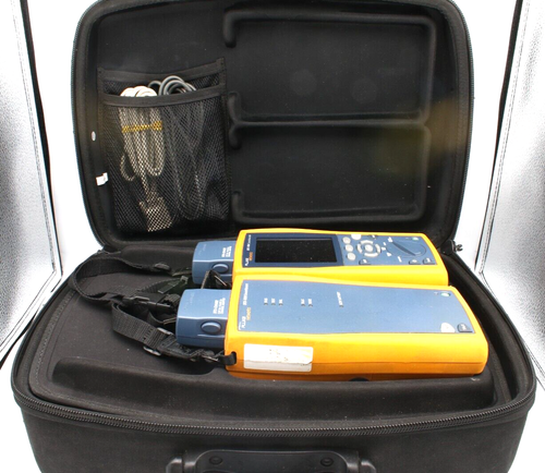 Fluke Networks DTX-1800 Cat6a Cable Tester Analyzer W/Calibration Paper ...