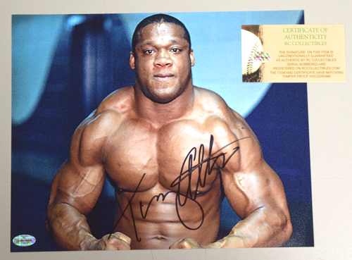 Anthony White Tony Atlas Signed WWE Wrestling Portrait 8x10 Photograph ...