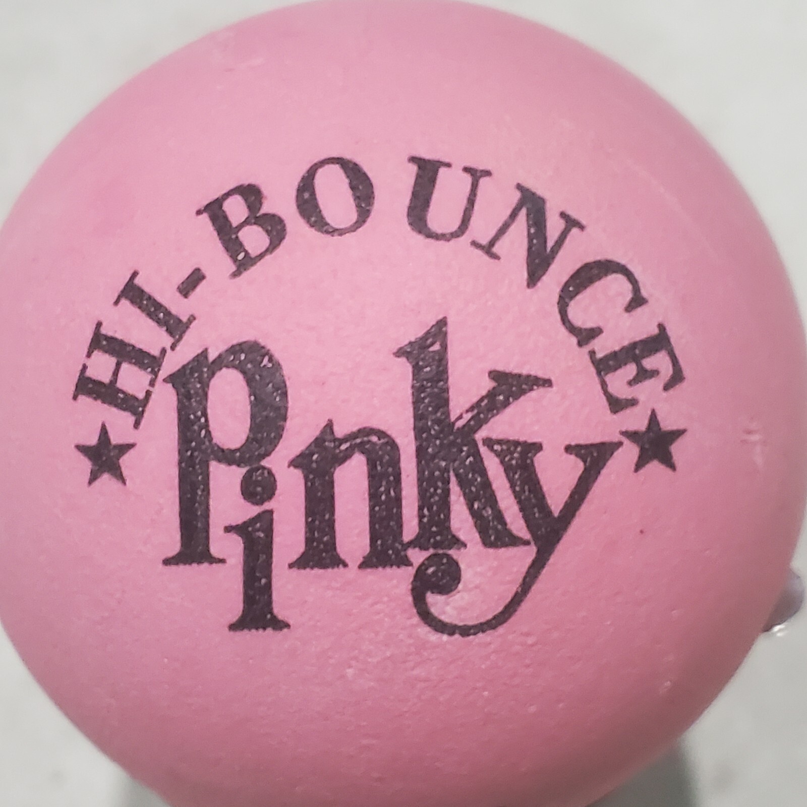 Hi-Bounce Pinky Ball Super Bouncy Sponge Rubber Ball CLASSIC by JA-RU ...