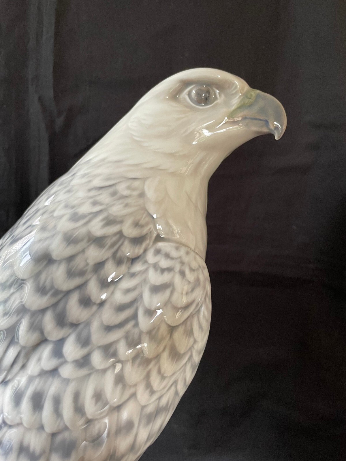 Peter Herold for Royal Copenhagen. Large porcelain figure. Icelandic ...