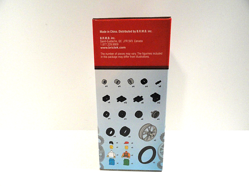 Bric Tek Building Blocks Wheels & Accessories 108 pieces #9004 | eBay