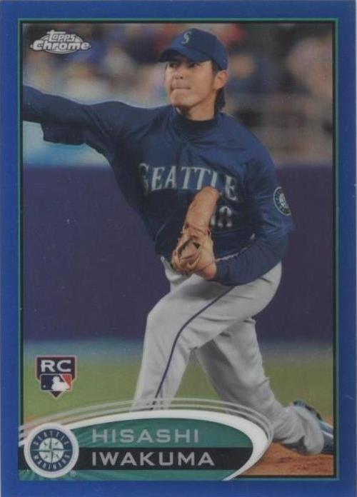 2012 Topps Chrome - Hisashi Iwakuma #186 Blue Refractor /199 (RC) for ...