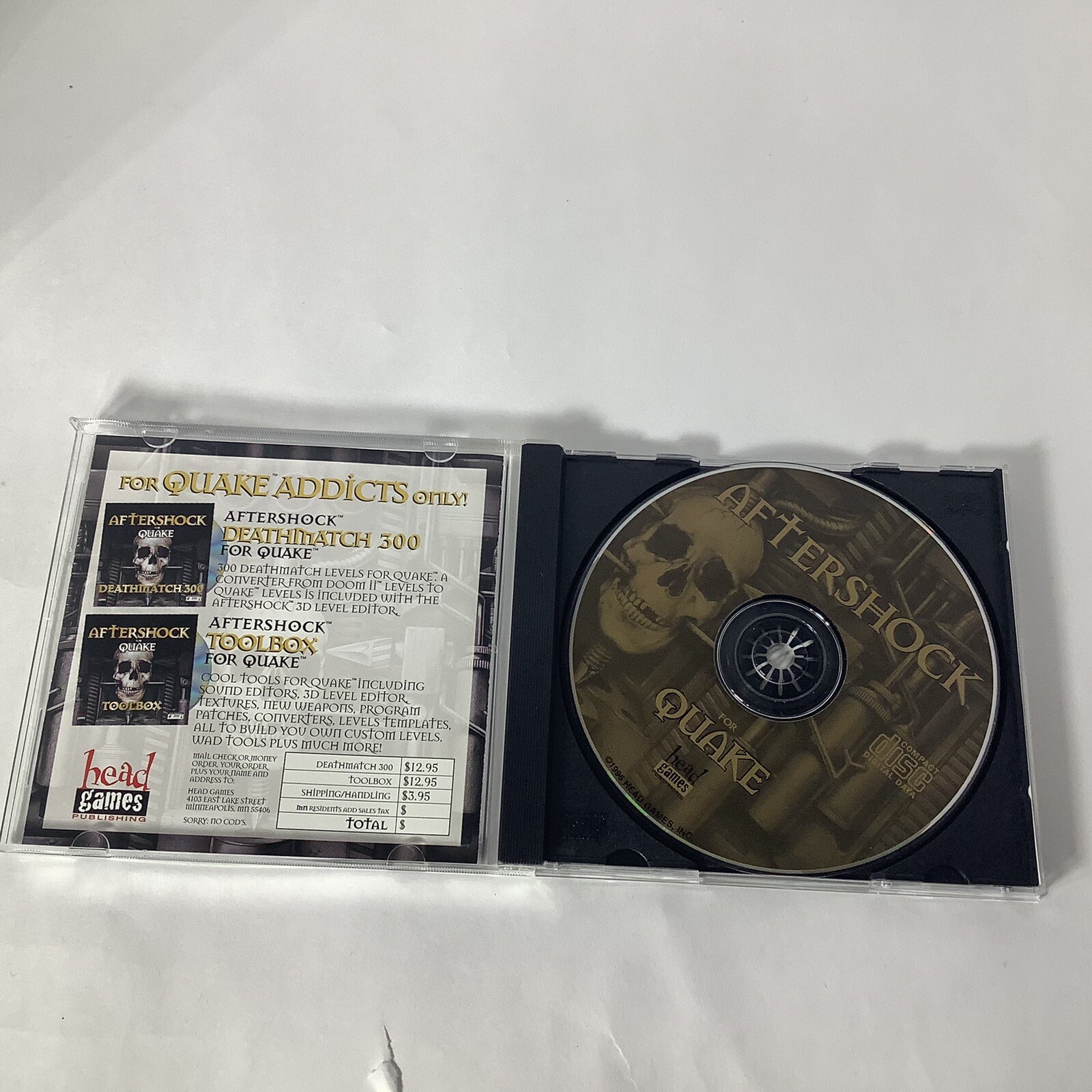 Aftershock for Quake Big Box PC CD-ROM Game Expansion Pack Rare ...