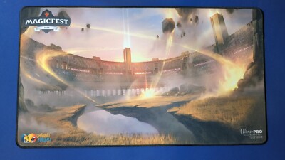 MagicFest 2020 Promo Plains Magic The Gathering MTG Playmat TCG CCG Mat ...