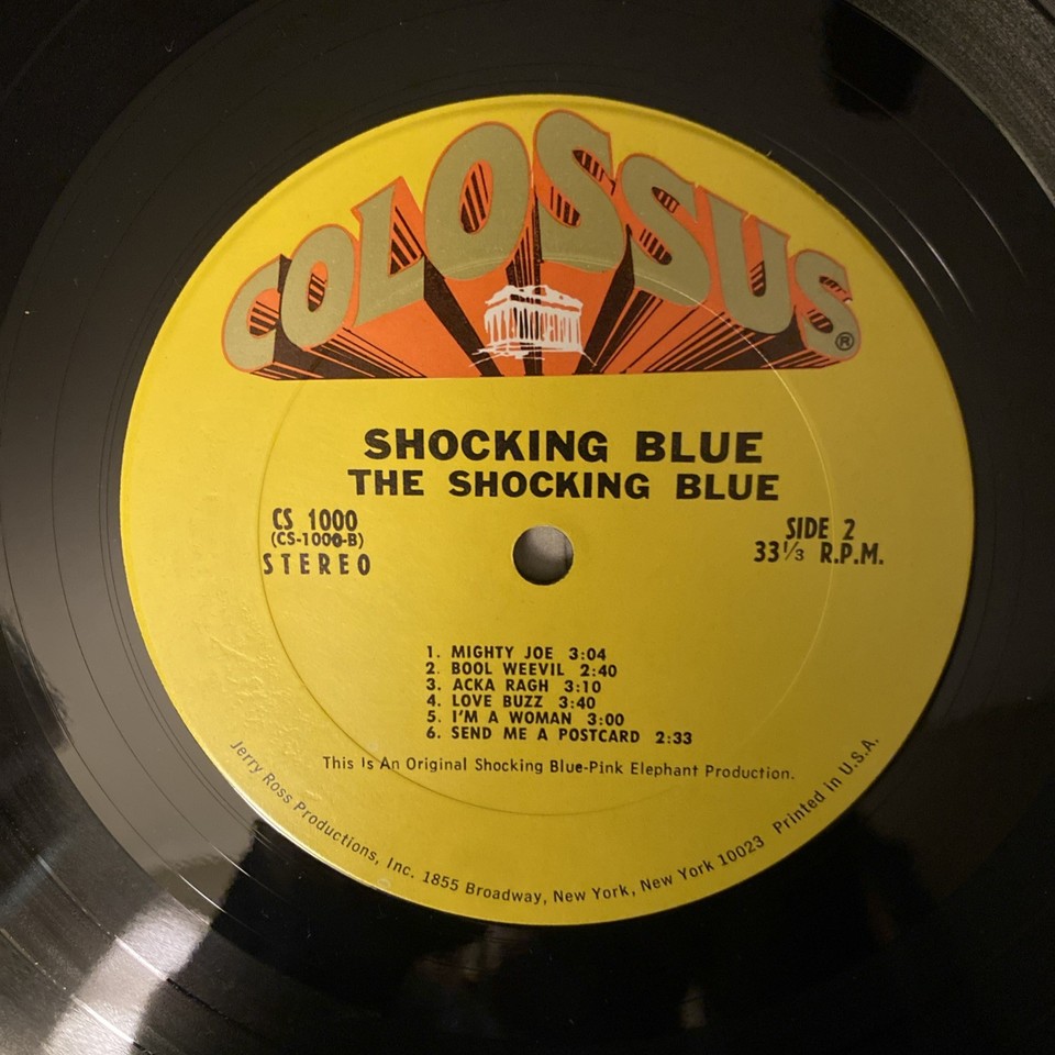 The Shocking Blue Venus Vinyl LP Orig Colossus Record VG | eBay