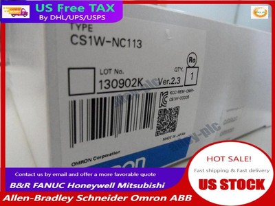 Omron CS1W-NC113 PLC Module New One Fast Shipping CS1WNC113 US Free TAX ...