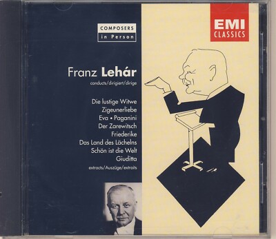 Composers in Person: Franz Lehar Conducts Franz Lehar (EMI) Like New | eBay