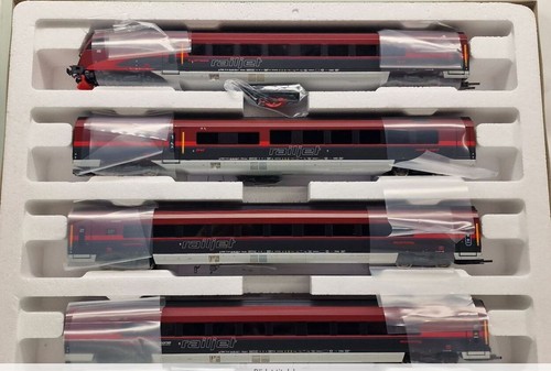 Roco 74037 4-tlg. Personenwagen-Set: Railjet ÖBB Spur H0 NEU OVP | eBay.de