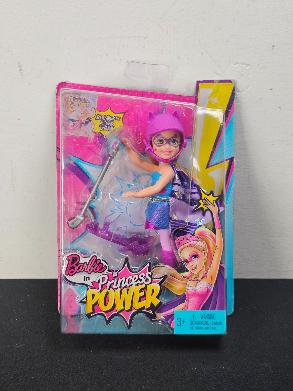 Mattel Barbie in Princess Power Doll & Scooter - Purple Kelly Zooey ...