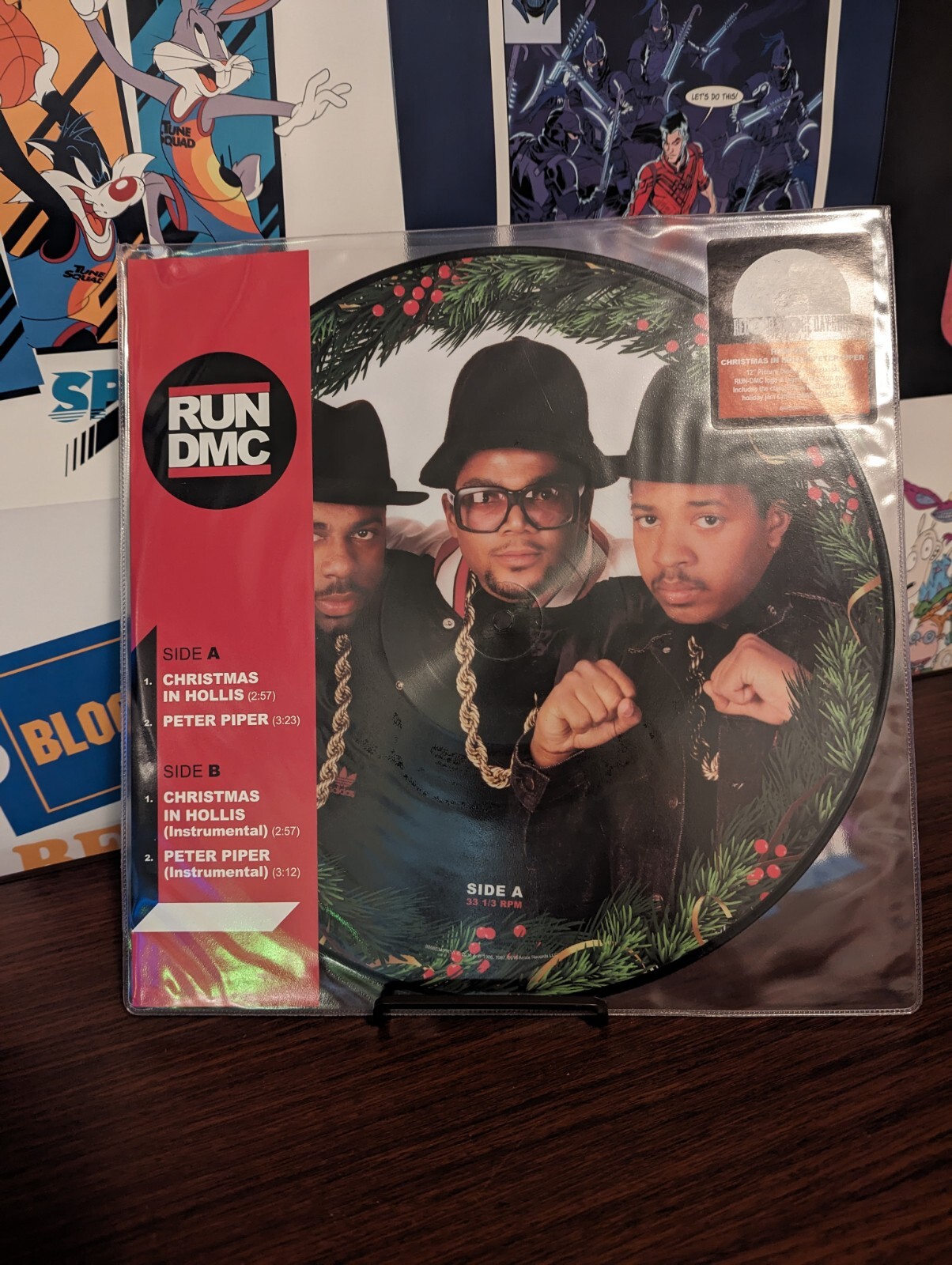 Run DMC Christmas in Hollis Vinyl Picture Disc RSD Black Friday 2016 ...