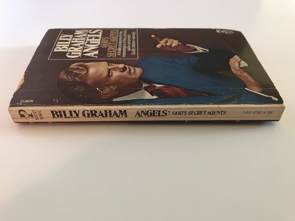 Billy Graham Angels GOD'S Secret Agents PB 1975 First Edition POCKET ...