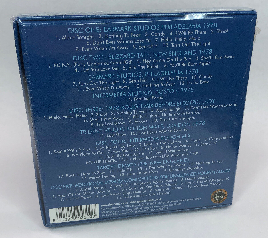 New England: The New England Archives Box - Vol 1 - New & Sealed CD ...