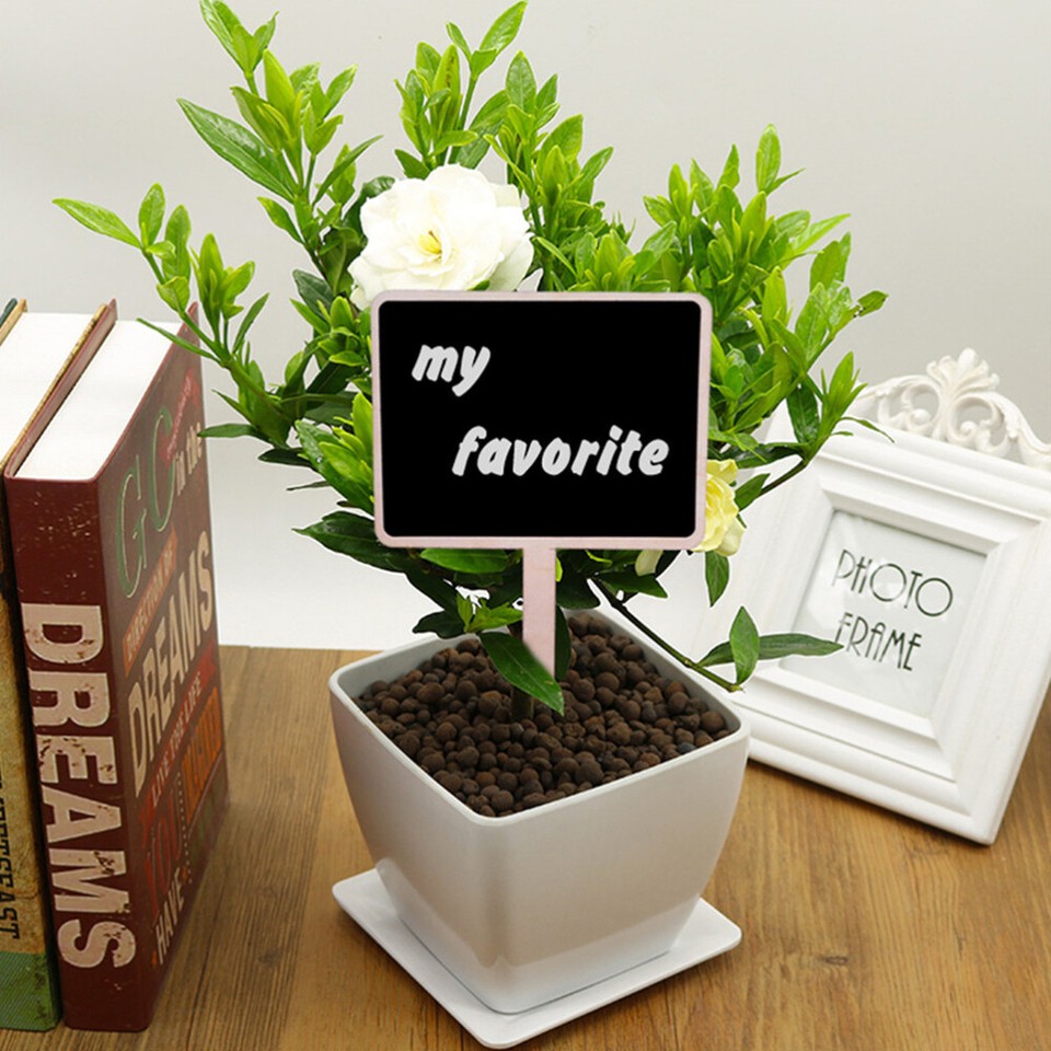 10 PCS Tabletop Message Board Tabletop Memo Board Wooden Note Board | eBay