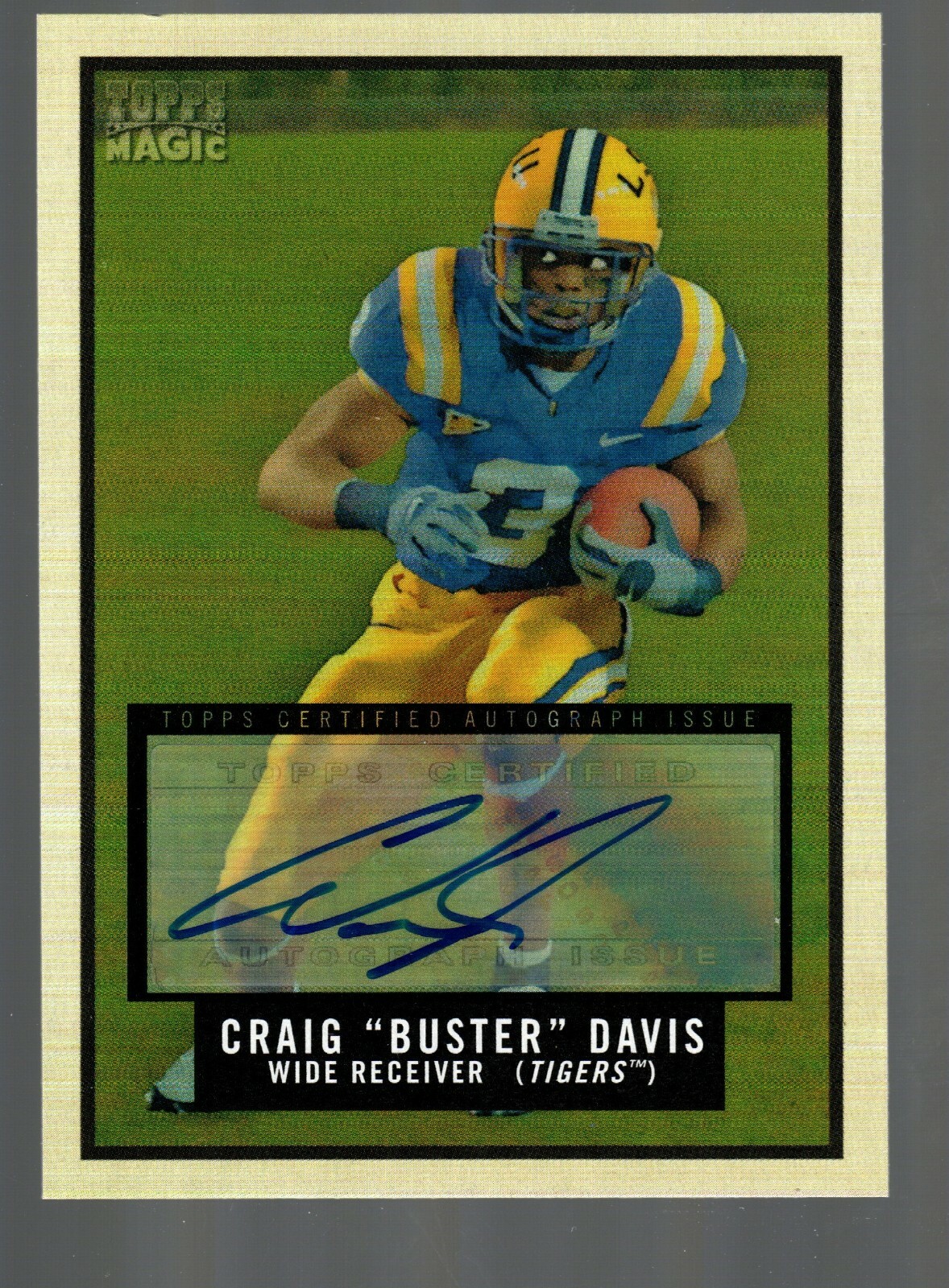 2009 Topps Magic Autographs #115 Craig Buster Davis | eBay