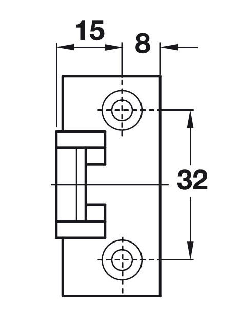 Keku Pack of 10 Push In AS Fitting Press Fit Panel Clips Kitchen Plinth ...