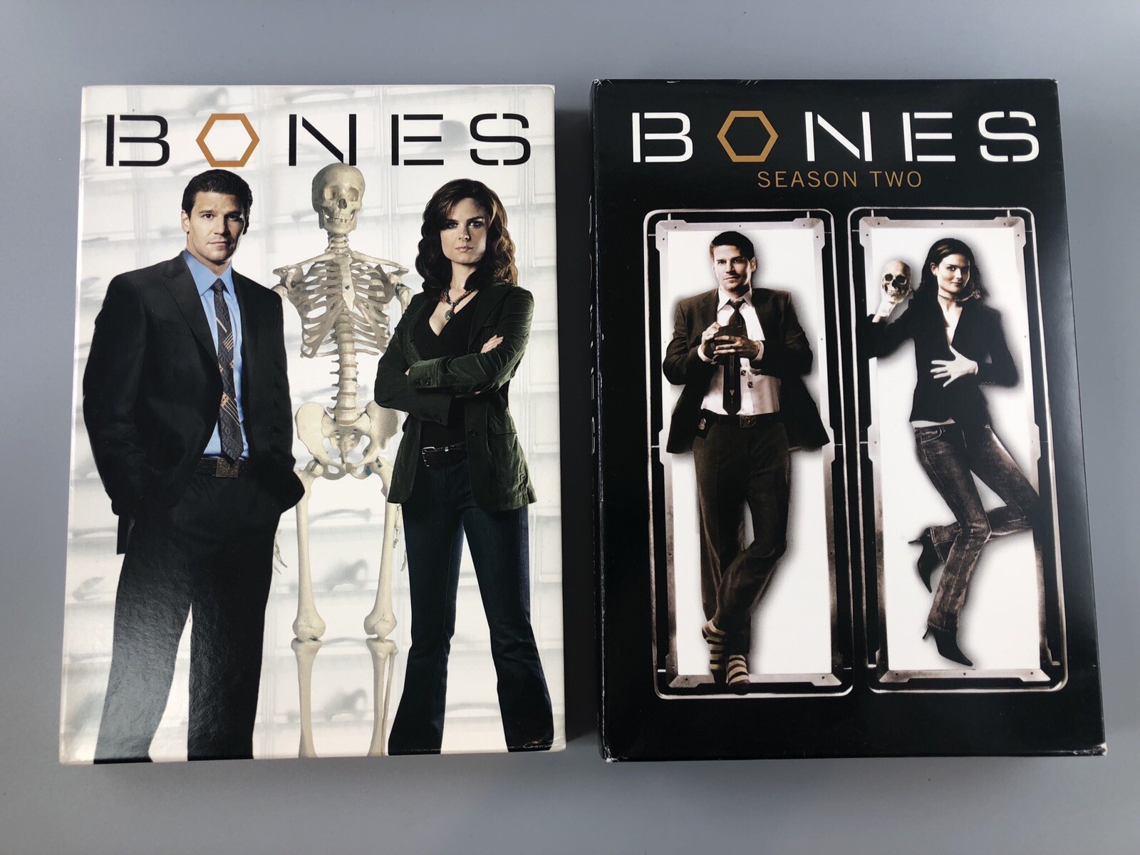 Bones - Season 1 and 2 DVD Set - S1 S2 David Boreanaz 24543460459| eBay