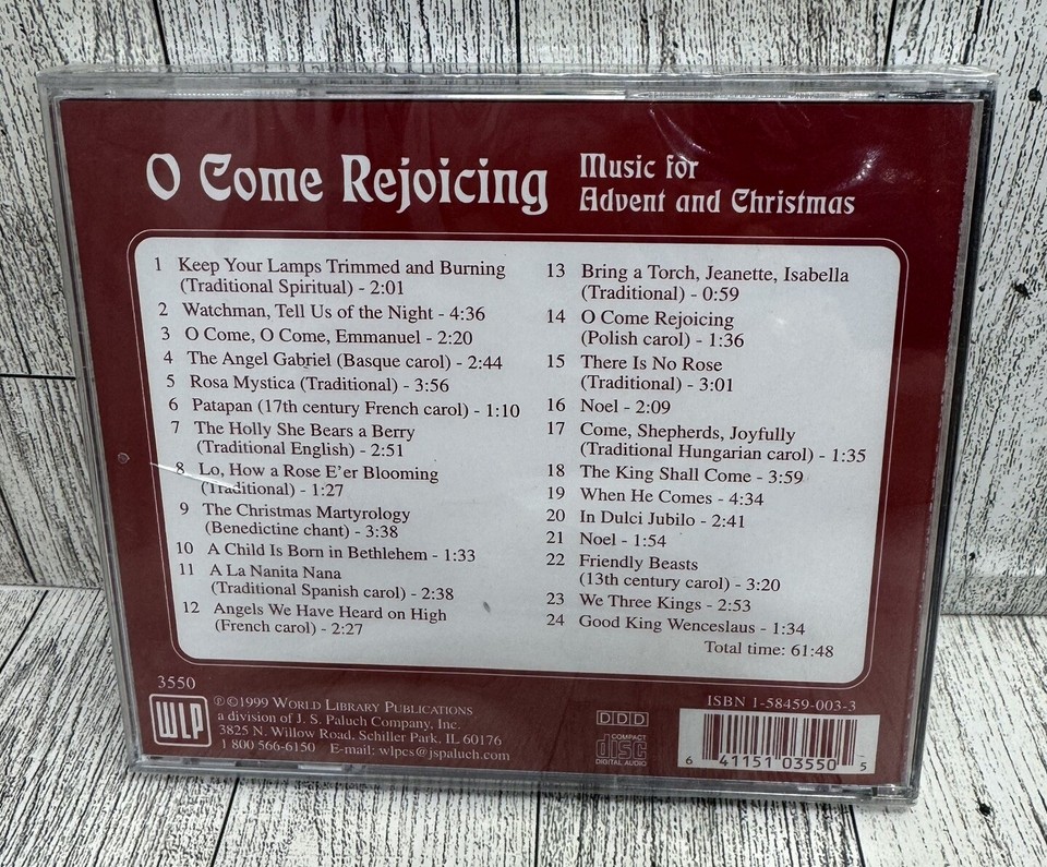 O Come Rejoicing Music For Advent And Christmas Cd The Angel Gabriel | eBay