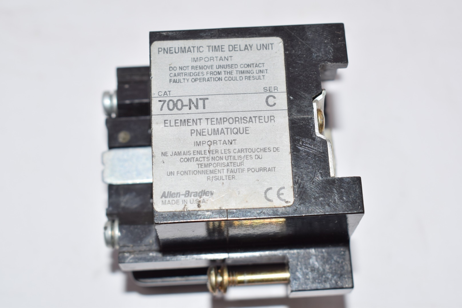 700-NT Ser C Allen Bradley Relay Timer | eBay