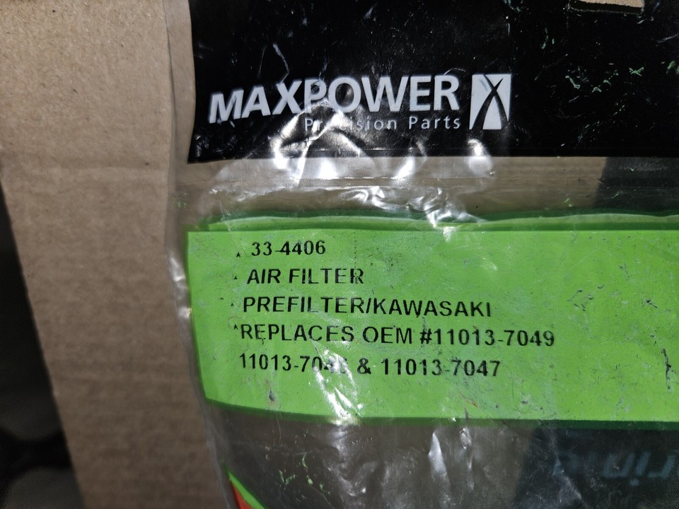 Maxpower Replacement Air Filter for Kawasaki #11013-7049 11013-7046 ...