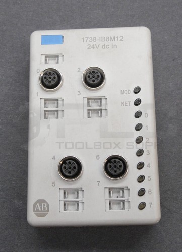 ALLEN BRADLEY 1738-IB8M12 /A INPUT MODULE 24VDC 97254976 | eBay