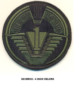 Stargate SG-1 Olive Green Vel-Kro Patch - SG1brv2 | eBay