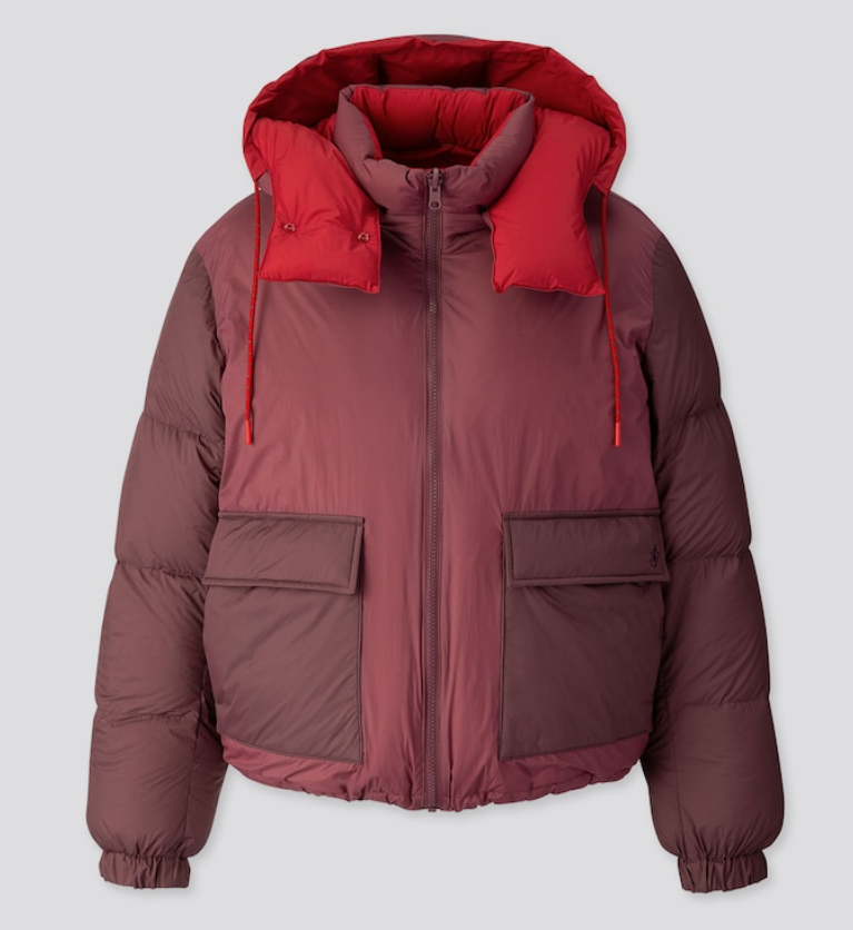 UNIQLO WOMEN REVERSIBLE DOWN JACKET (JW ANDERSON) RED XL | eBay