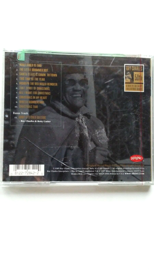 Ray Charles~THE SPIRIT OF CHRISTMAS~NEW(1997 REMASTER.BONUS TRACK)REAL ...
