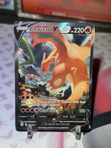 Charizard V (Alternate Full Art) 154/172 Swsh09: Brilliant Stars Holo ...