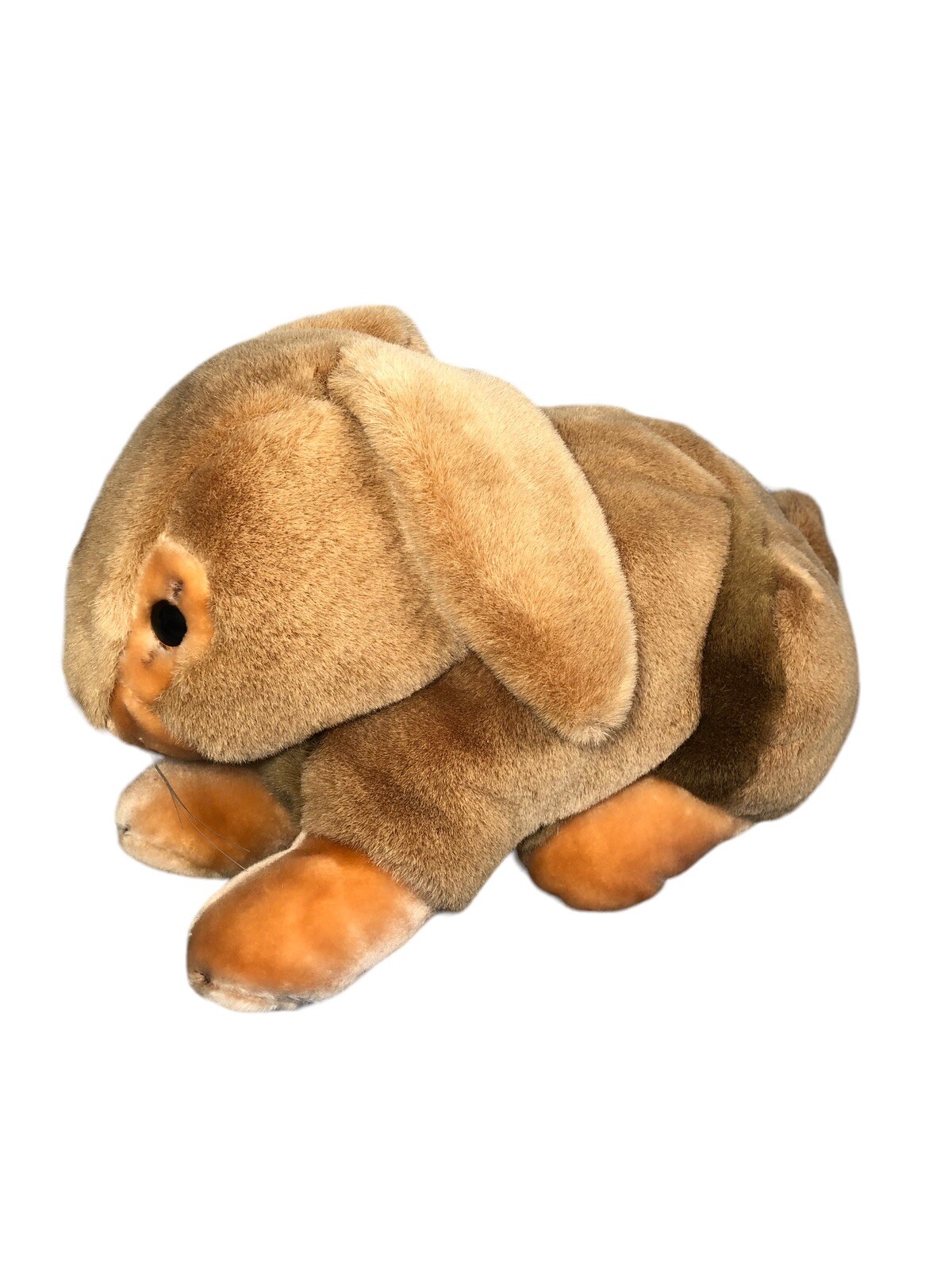 Vintage Realistic Bunny Rabbit Soft Plush Toy Cuddly Animal Wildlife 16 ...