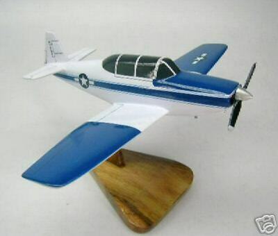 TE-1A T-35 Temco Buckaroo Airplane Desktop Kiln Dry Wood Model Free ...