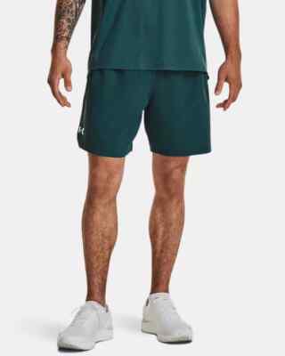 UNDER ARMOUR MEN'S UA SPEEDPOCKET 7 IN SHORTS DARK GREEN #1377484-NWT ...