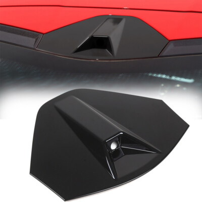 Glossy Black Rear Decklid Camera Cover For 20-23 Corvette C8 Coupe | eBay